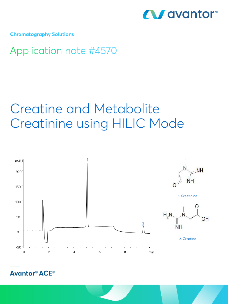 Creatine and Metabolite Creatinine