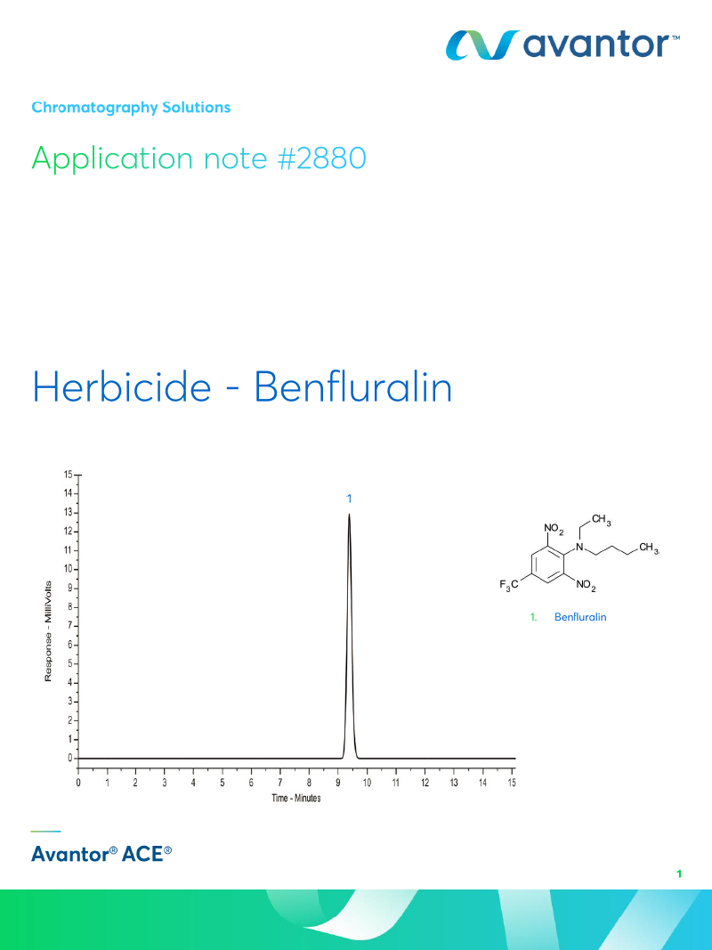 Herbicide - Benfluralin